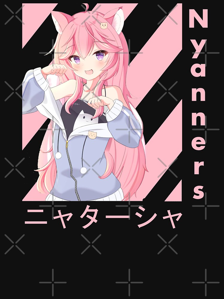 "Nyanners" T-shirt for Sale by rubster21 | Redbubble | nyanners t ...