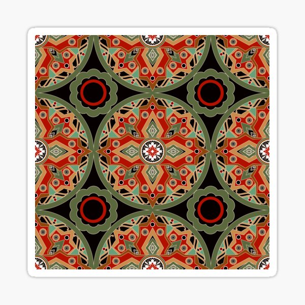 "Seamless beautiful antique pattern ornament. Geometric background ...