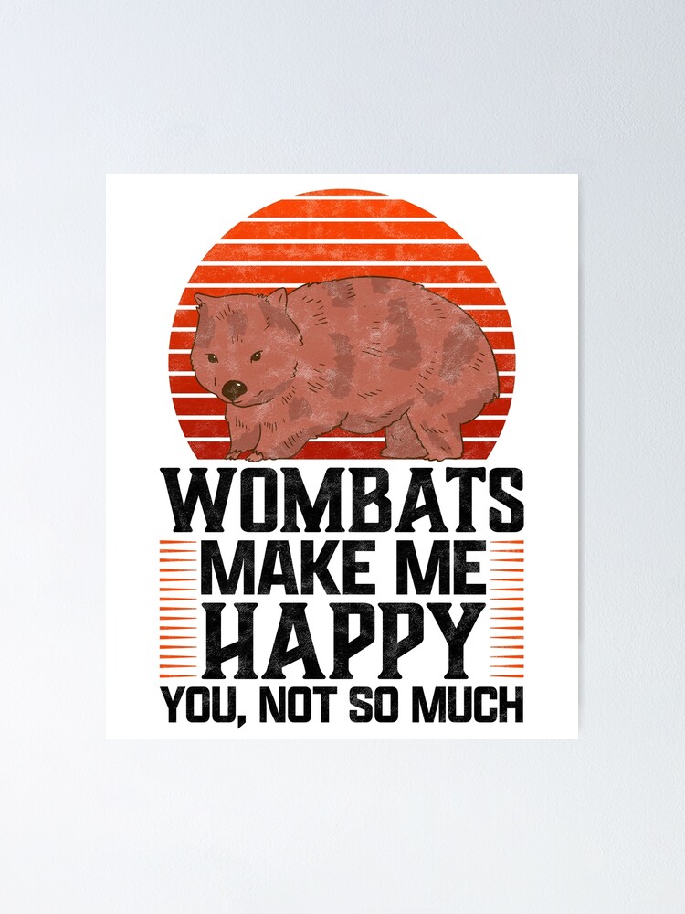 Wombats Quotes Wombat Quote Etsy UK