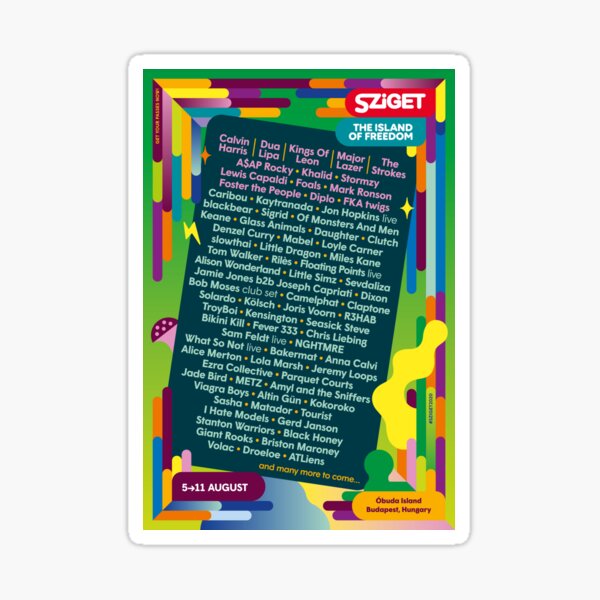 Sziget festival 2021 store