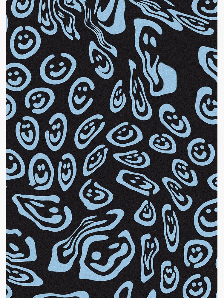 "Happy Face smiley face print abstract smile " Poster for Sale by ...