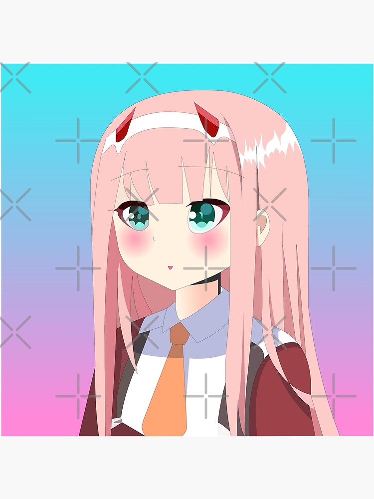 "Zero Two Pastel" Poster by aesa | Redbubble