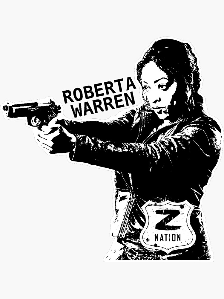 "Z Nation: Roberta Warren" Sticker for Sale by LiviByTheBook | Redbubble