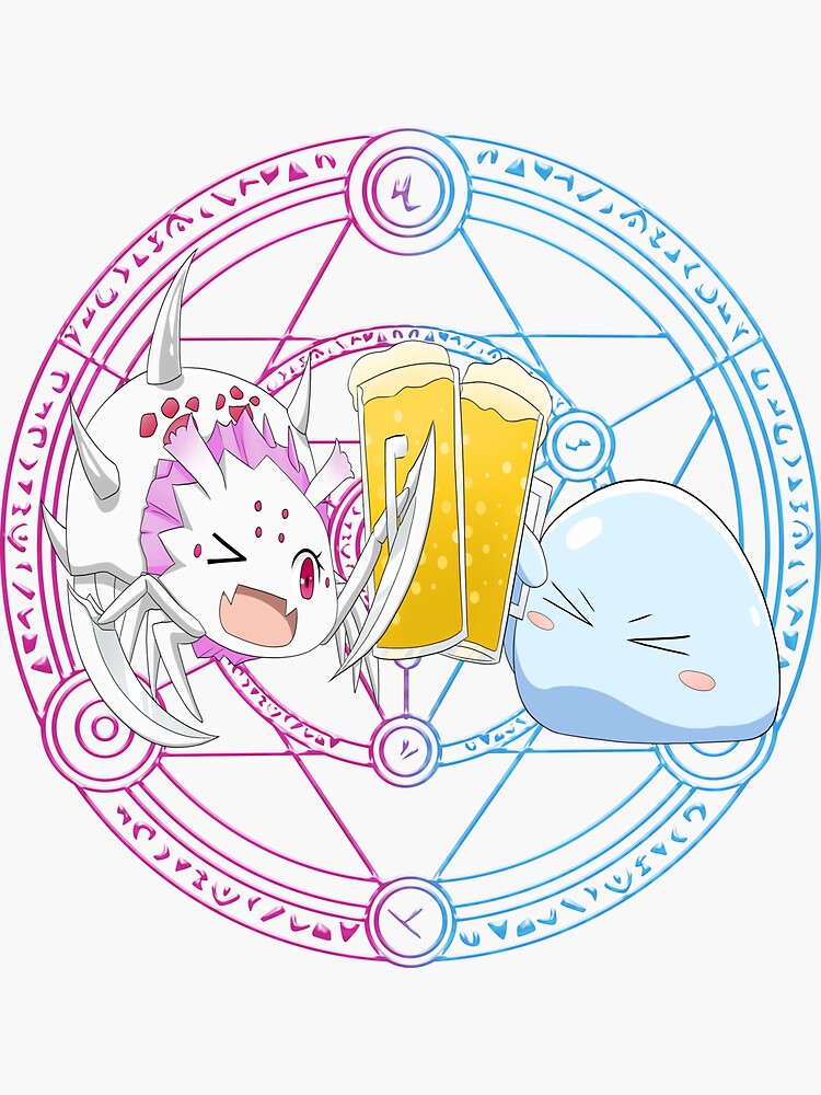 "Kumoko - Collaborate Isekai Cheers Kanpai Magic Circle Gift" Sticker ...
