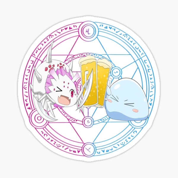 "Kumoko - Collaborate Isekai Cheers Kanpai Magic Circle Gift" Sticker ...