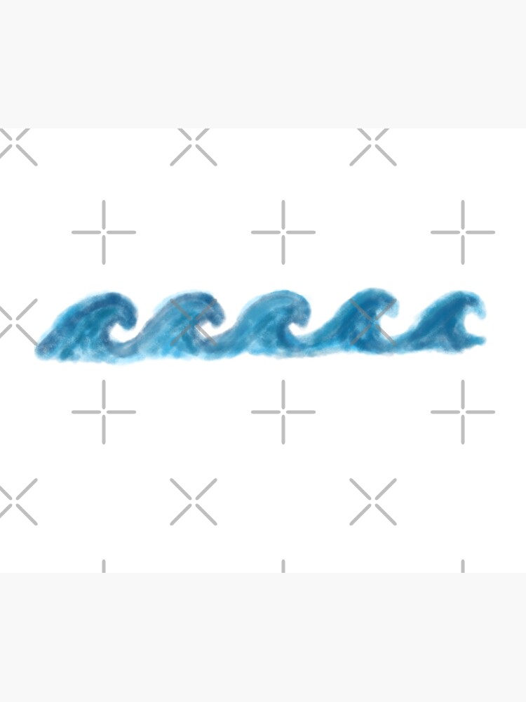 "Blue Ocean Summer Beach Wave vsco aesthetic cute trendy" Art Print for ...