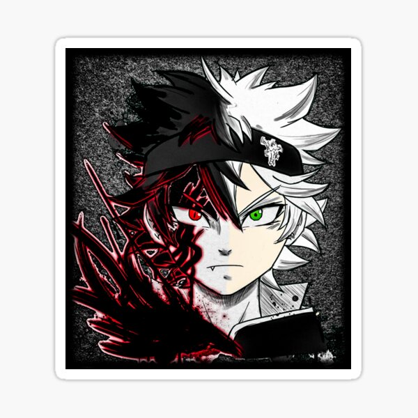 "asta black clover" Sticker by How- | Redbubble