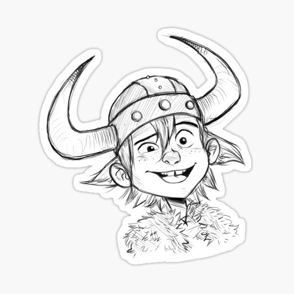 "Hiccup" Sticker for Sale by Art-95 | Redbubble