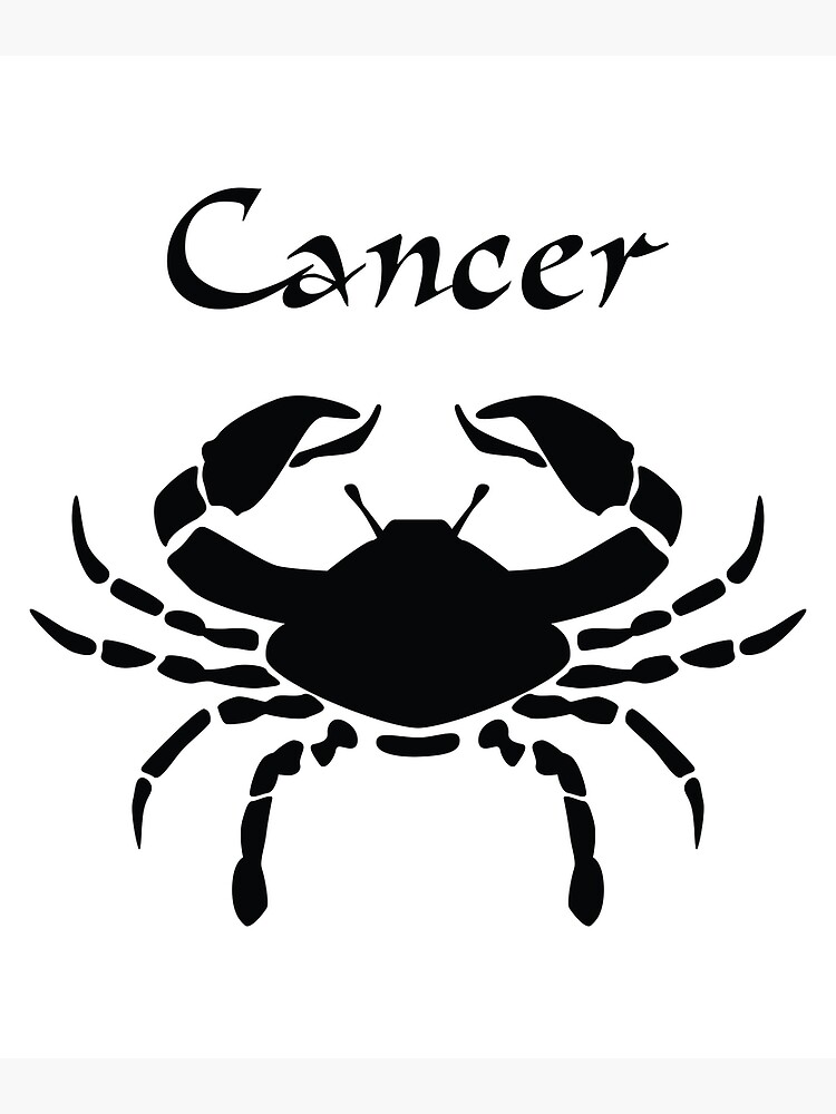 Lámina Artística «camisa De Cáncer Zodiaco De Cáncer Regalo De Cáncer