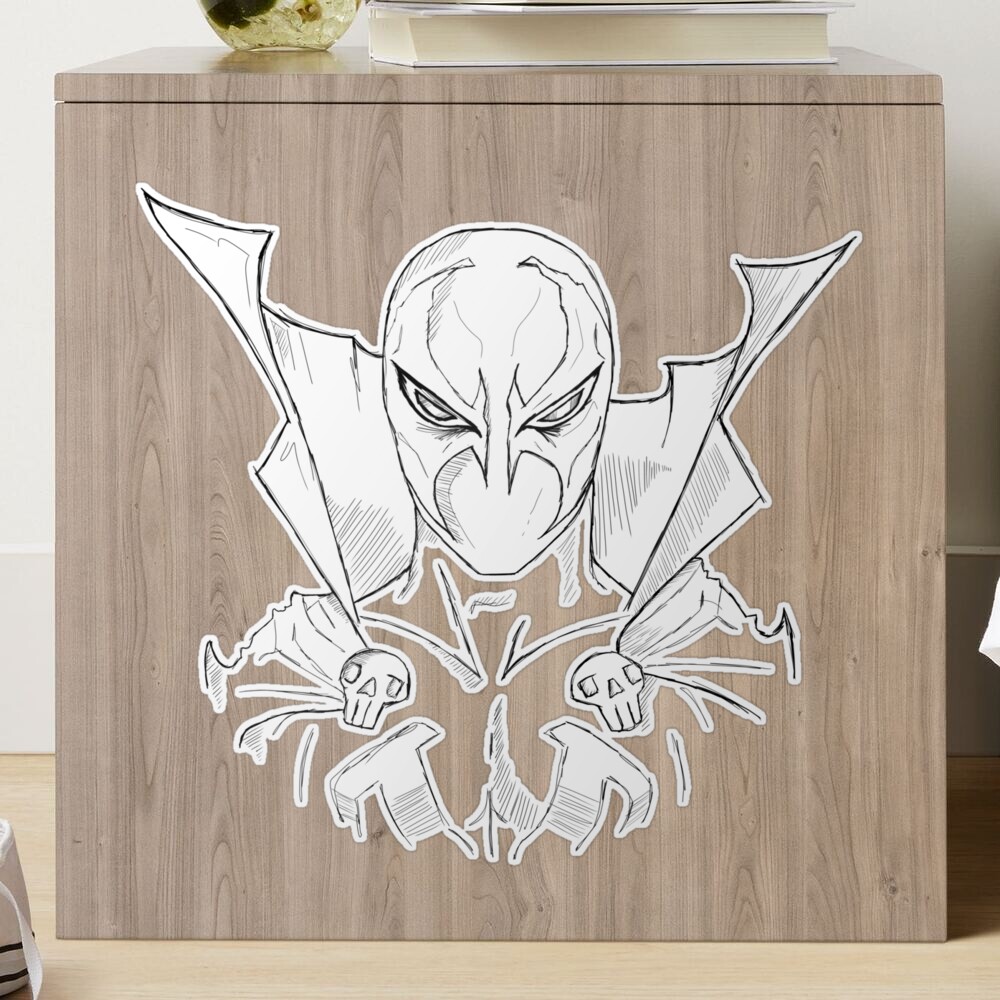 Spawn Face Stencil