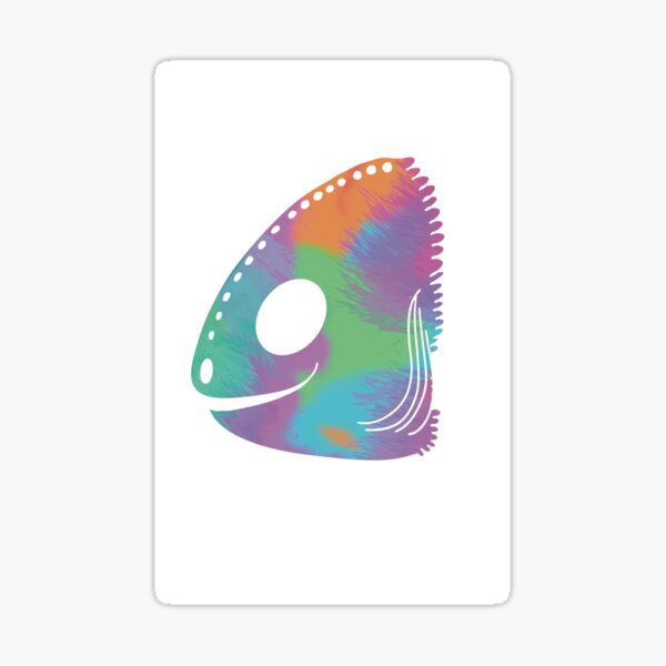 "Fish head" Sticker for Sale by WestcottDesign | Redbubble