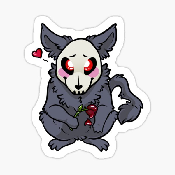 "Cute Cryptids Notebook" Sticker by TwinFoxStudios | Redbubble