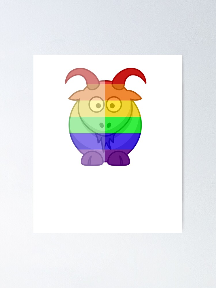 "Love U Tees Funny Rainbow Animals Goat LGBT Pride Week Swag, Unique ...