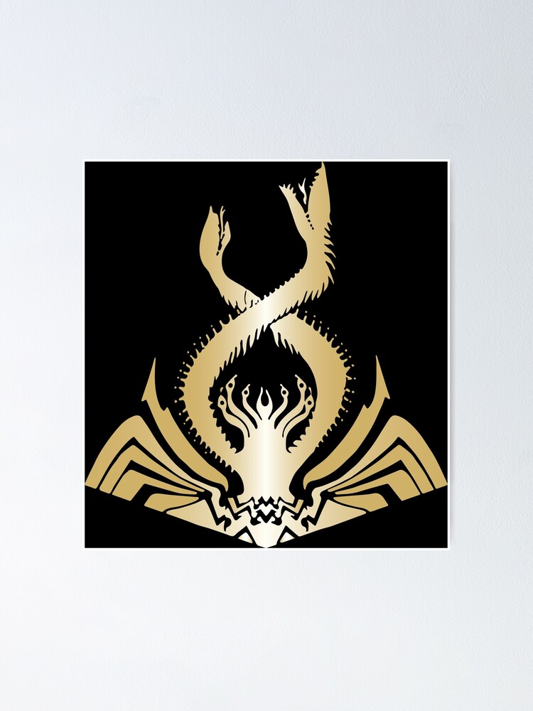 "Thrawn's Chimaera Logo GOLD" Poster by DarthCobay | Redbubble