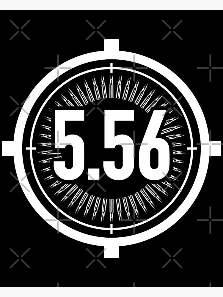 "5.56 Target Pocket" Poster by UnderscorDesign | Redbubble