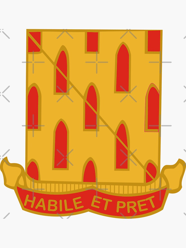 "Army - 52nd Field Artillery Battalion wo Txt" Sticker by twix123844 ...