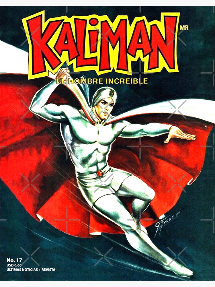 "Kaliman, Mexican cartoon" Sticker for Sale by Caracol-Spanish | Redbubble