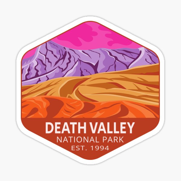 "Death Valley National Park" Sticker for Sale by Home-Spirit | Redbubble