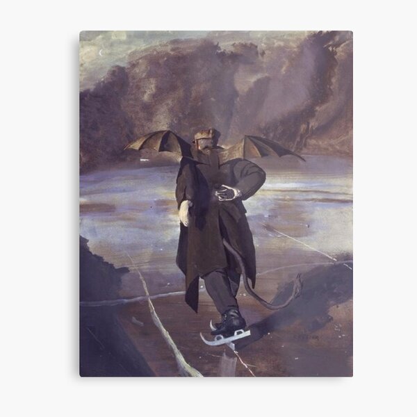 The Devil Ice Skating when Hell Freezes Over” by John Collier (1908 ...