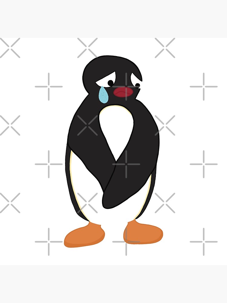 "pingu crying" Poster for Sale by shopserendipity | Redbubble