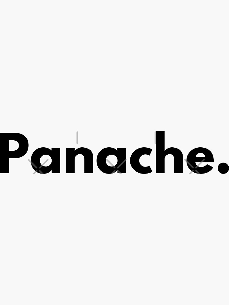 "Panache (style icon)" Sticker for Sale by Factify | Redbubble