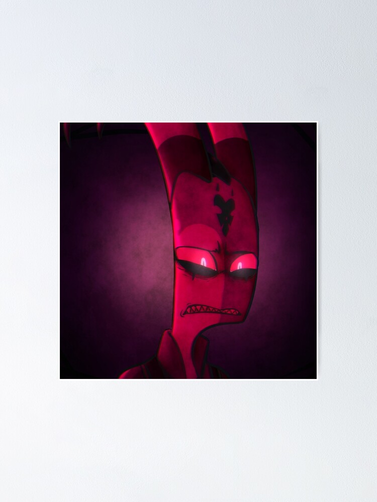 "Angry Blitzo from Helluva Boss" Poster by Jusauria-tryout | Redbubble