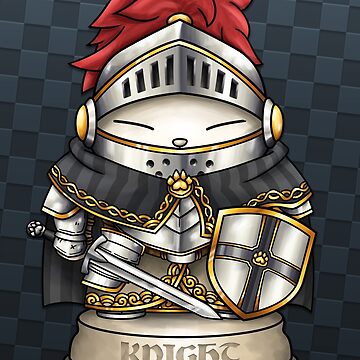 "Cat Chess Knight" Sticker for Sale by Takeda-art | Redbubble