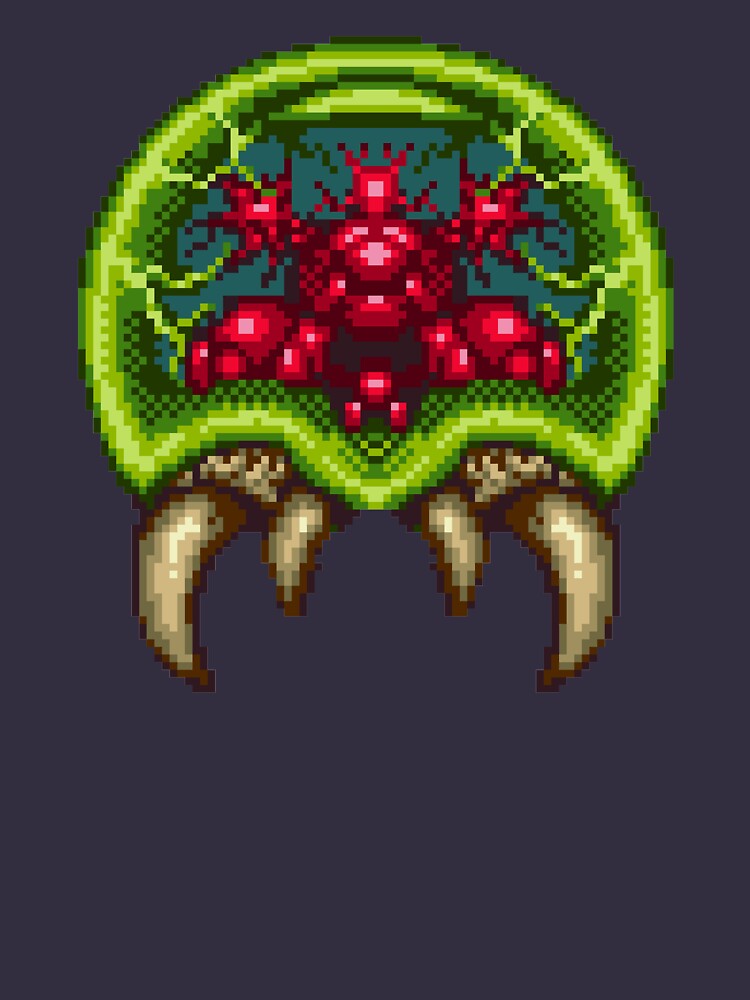 "16 bit Metroid" T-shirt for Sale by tibsybits | Redbubble | metroid t ...