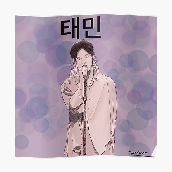 "Taemin" Poster for Sale by takaokami | Redbubble