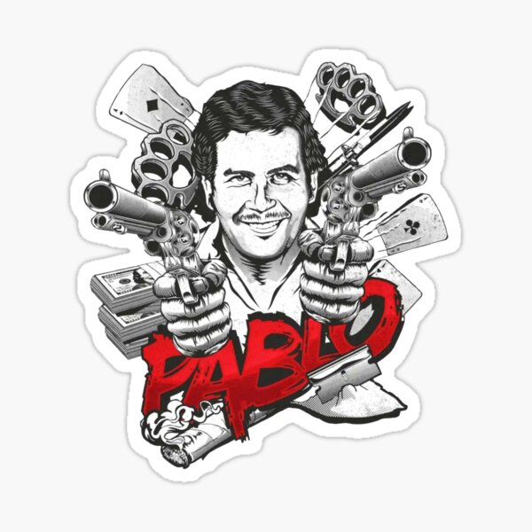 "Pablo" Sticker by SpiderFish | Redbubble