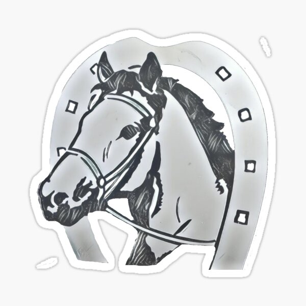 "Horse-racing" Sticker for Sale by mtargui2022 | Redbubble