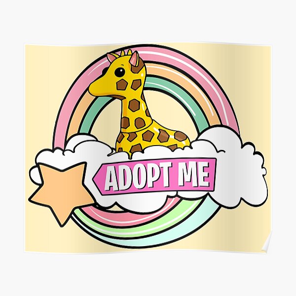 Adopt Me Fan Wall Art | Redbubble