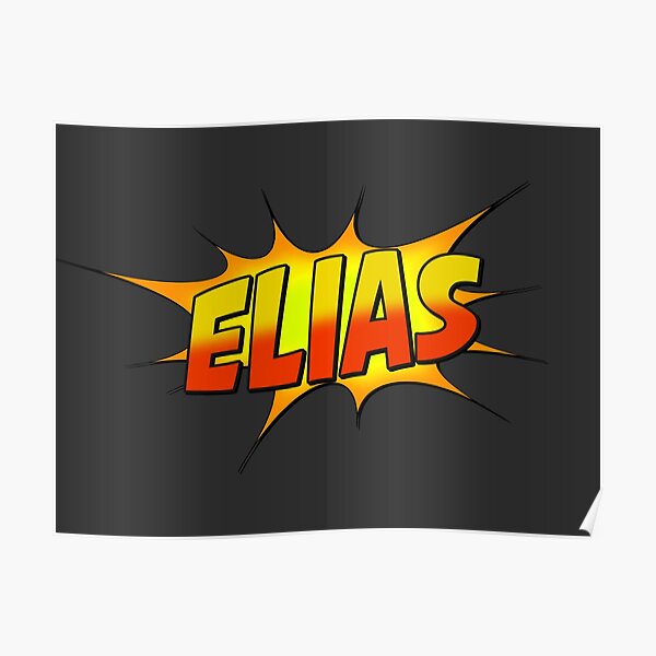 "Elias" Poster von rogue-design | Redbubble