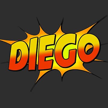 "Diego" Sticker for Sale by rogue-design | Redbubble