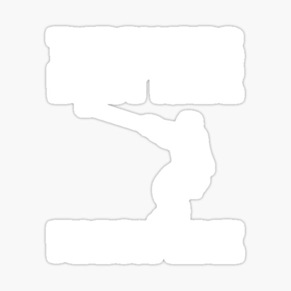 "Throwers Don't Have Finish Line Track and Field Hammer Throw" Sticker ...