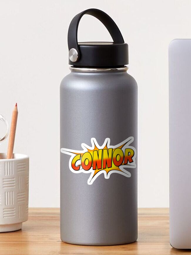 "Connor" Sticker for Sale by rogue-design | Redbubble
