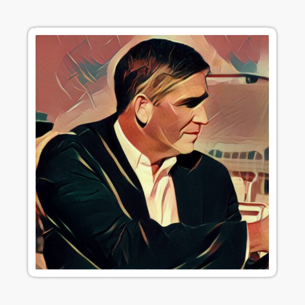 "Mr. Reese - Rest in Peace" Sticker by CyberWingman | Redbubble