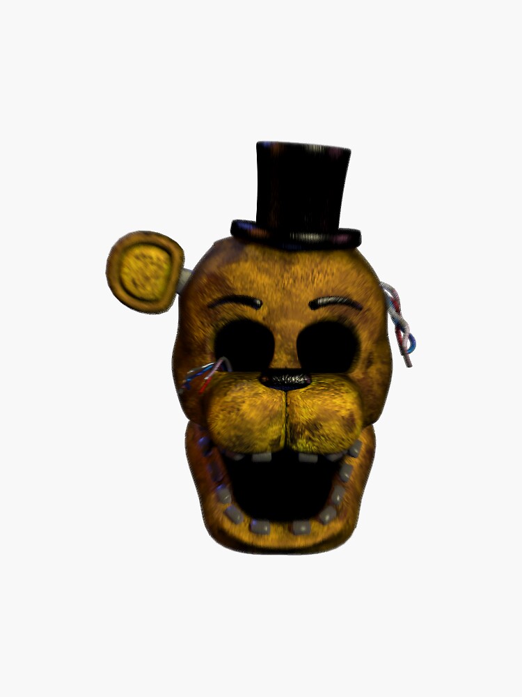 "FNAF Golden Freddy" Sticker by TheFnafCanadian | Redbubble
