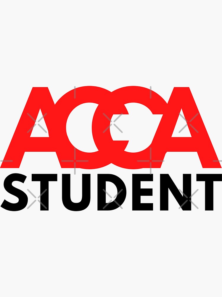 "Acca Student " Sticker for Sale by AlleBedolski | Redbubble