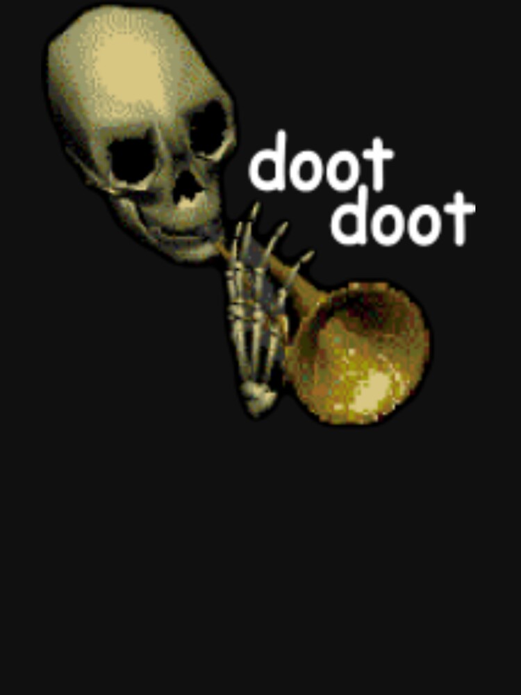"Doot Doot Mr. Skeltal" T-shirt for Sale by Zoingy | Redbubble | doot t ...