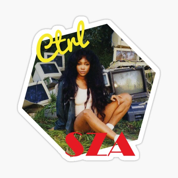 "Ctrl SZA" Sticker for Sale by Obenabdelali | Redbubble