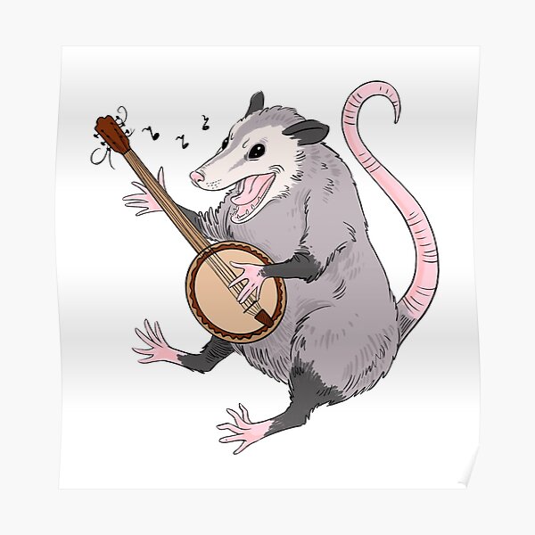 Animals Playing Instrument Posters | Redbubble