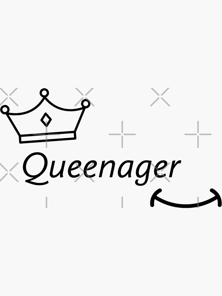 "queenager classic and funny new and exclusive design for girls and ...