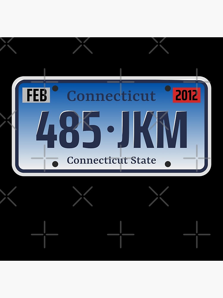 "Connecticut State License Plate" Poster for Sale by razvigod | Redbubble