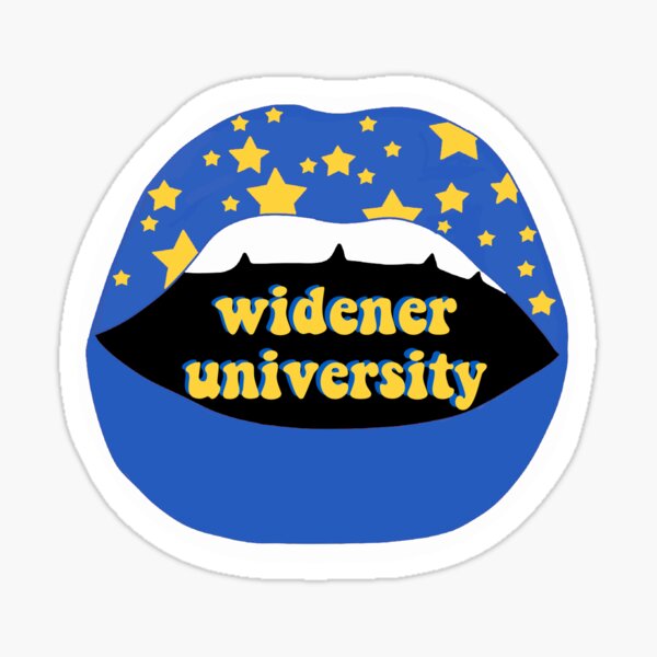 "Widener University Sticker" Sticker for Sale by kaylacerrone | Redbubble