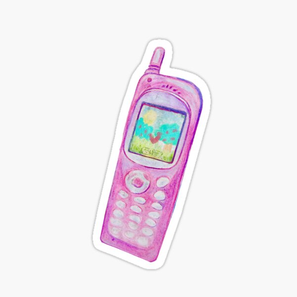 "phone friends" Sticker for Sale by gummyy | Redbubble
