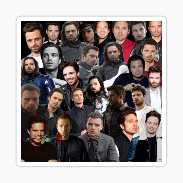 "Sebastian Stan college" Sticker for Sale by Rabias0 | Redbubble