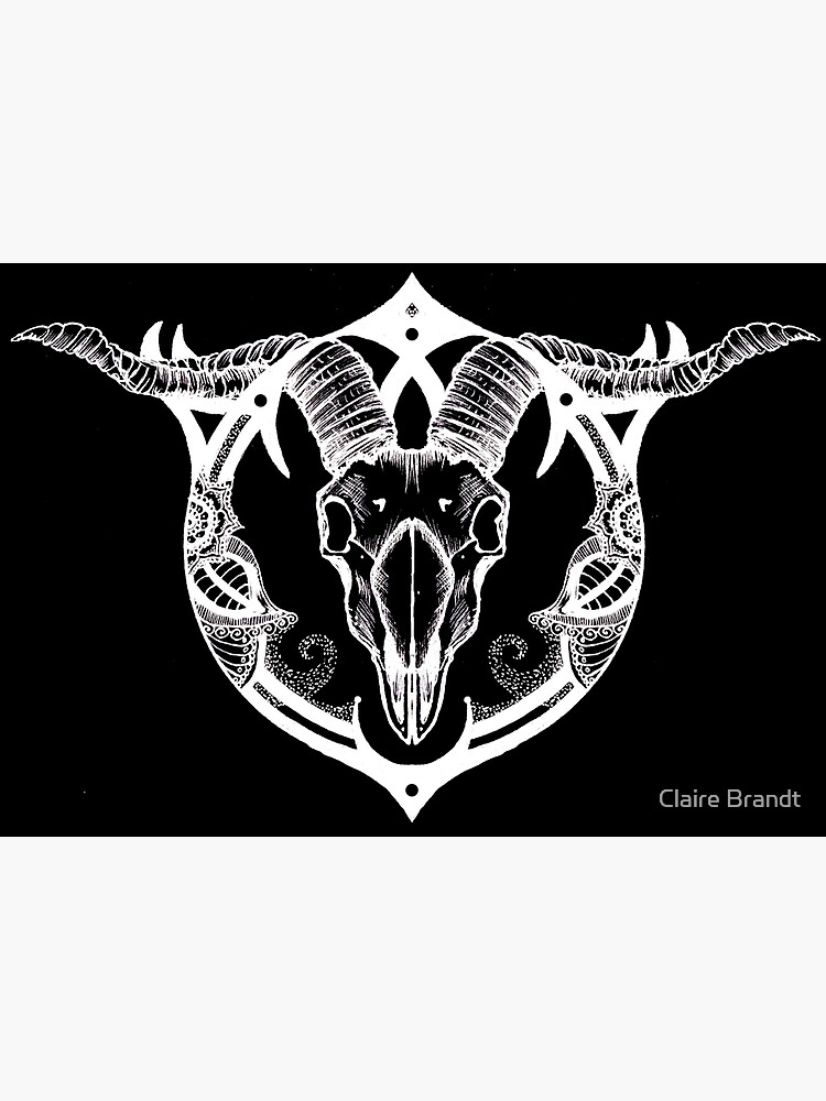 "'The Crest' inverted drawing" Poster for Sale by spirit0407 | Redbubble