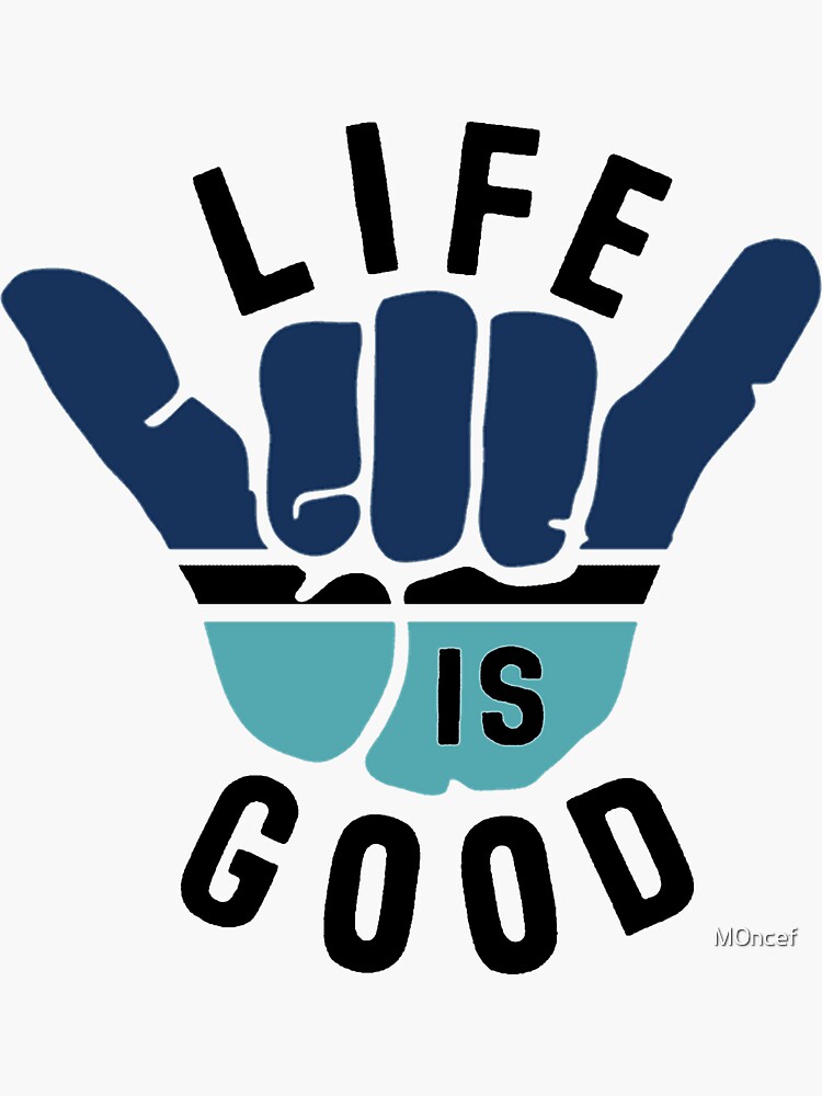 "Cool Shaka" Sticker for Sale by M0ncef | Redbubble