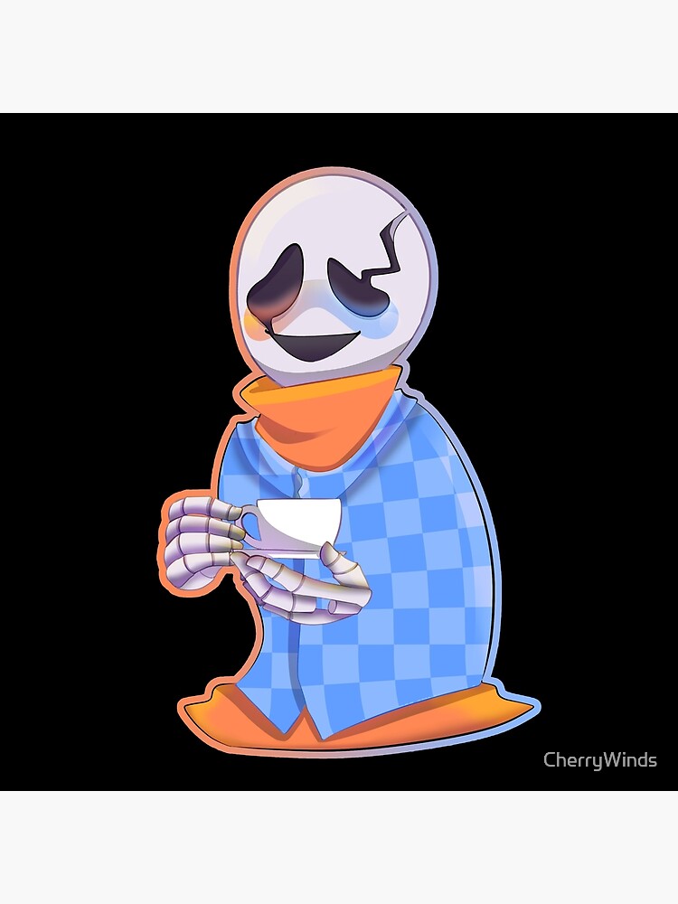 "Underswap Gaster - sticker" Poster for Sale by CherryWinds | Redbubble